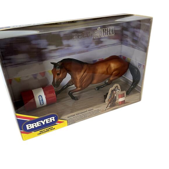 Breyer | Other | New In Box Breyer Horse 700477 Scamper Famous Barrel ...